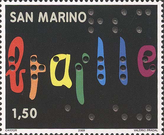 2009 Braille - Stamps of Disability
