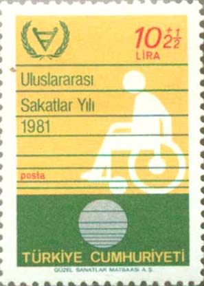 1981 International Year of Disabled People - Stamps of Disability